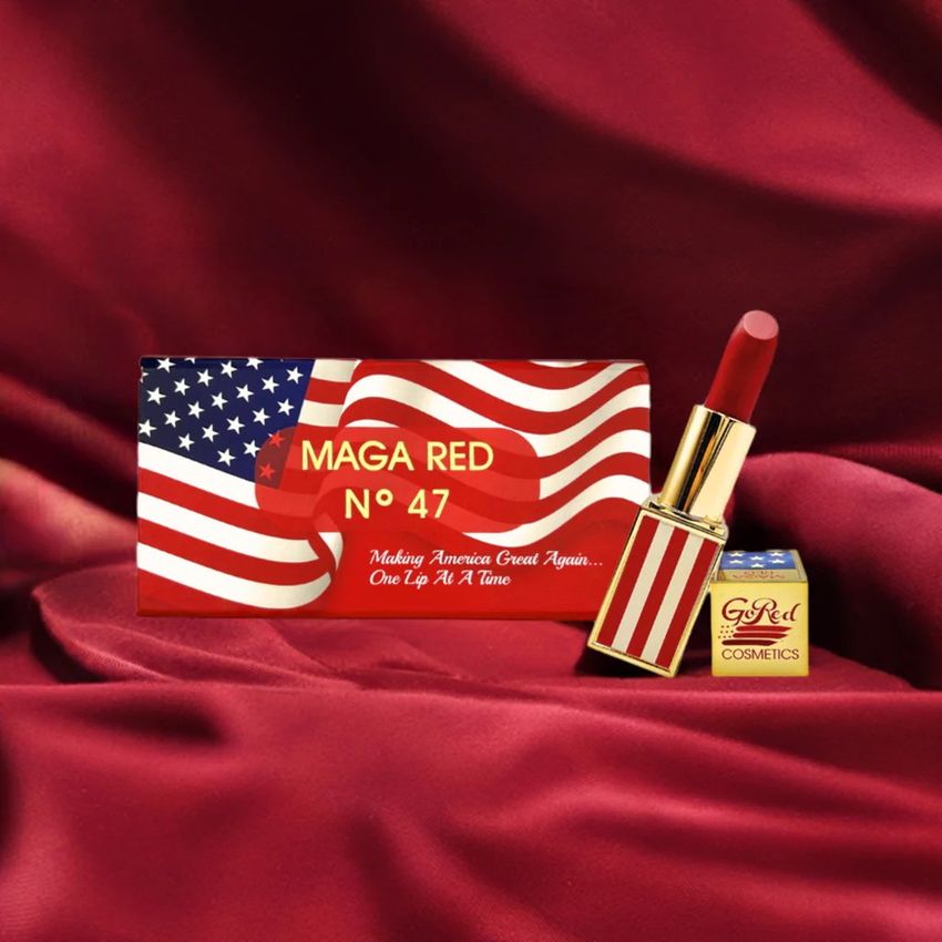 Win the Limited Edition MAGA Red No. 47 Lipstick from Go RED Cosmetics ...