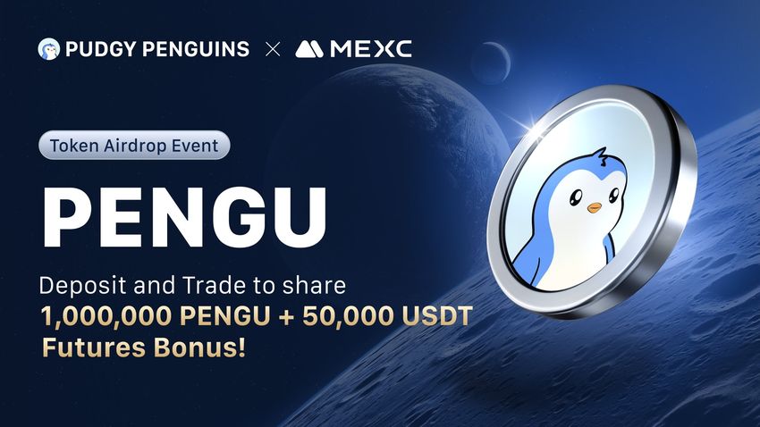 MEXC x PENGU Token Airdrop Event - Gleam Giveaway MEXC x PENGU Token Airdrop Event - Gleam Giveaway